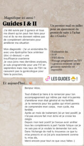 GUIDE II : Nidation réussie | Alice Monney